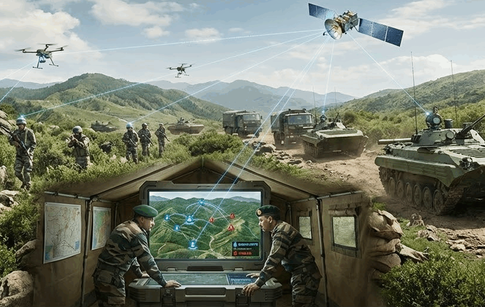 Battlefield Management System (BMS) - Navyug Defence
